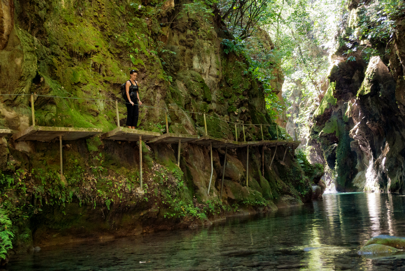 Pinal de Amoles and one Puente de Dios | karenmagid